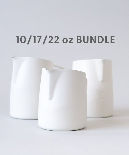 Round Tip Latte Art Pitchers – Tagged "Café Bundle"– Slow Pour Supply