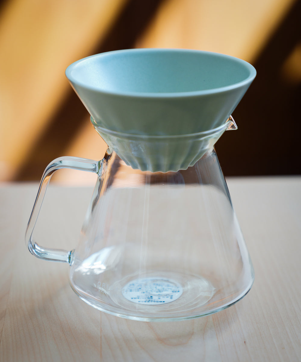 ORIGAMI Tea Dripper for Pourover Style Tea Brewing – Slow Pour Supply