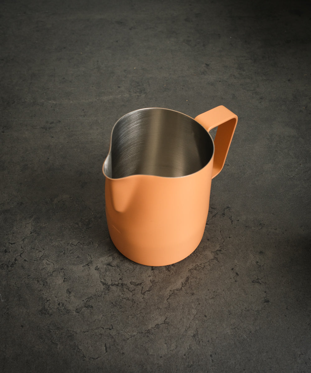 15oz SLOW POUR SUPPLY® x WPM Latte Art Pitcher with Wide Spout in Crea ...