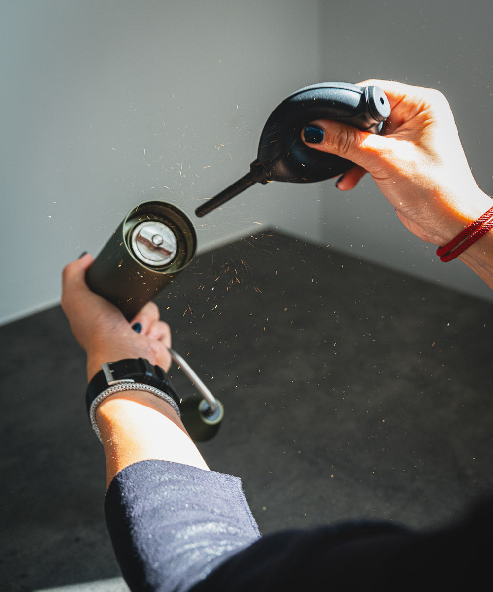 Timemore Airblower for Cleaning Manual Grinders – Slow Pour Supply